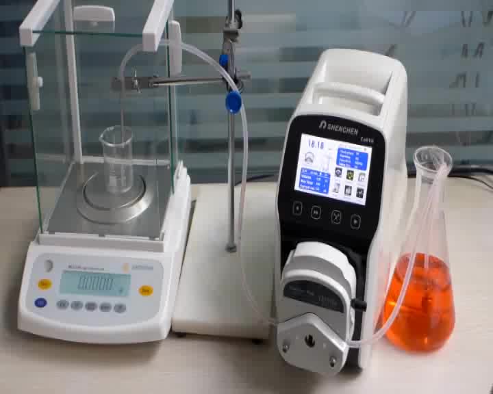 微型实验室进口应用蠕动泵 精密控制基本型工业型计量泵
