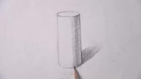 静物素描教程素描几何体画法_空间几何体