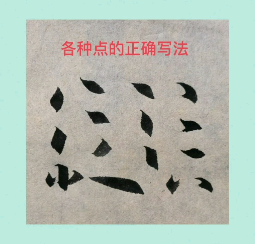点的各种写法,你看懂了么?