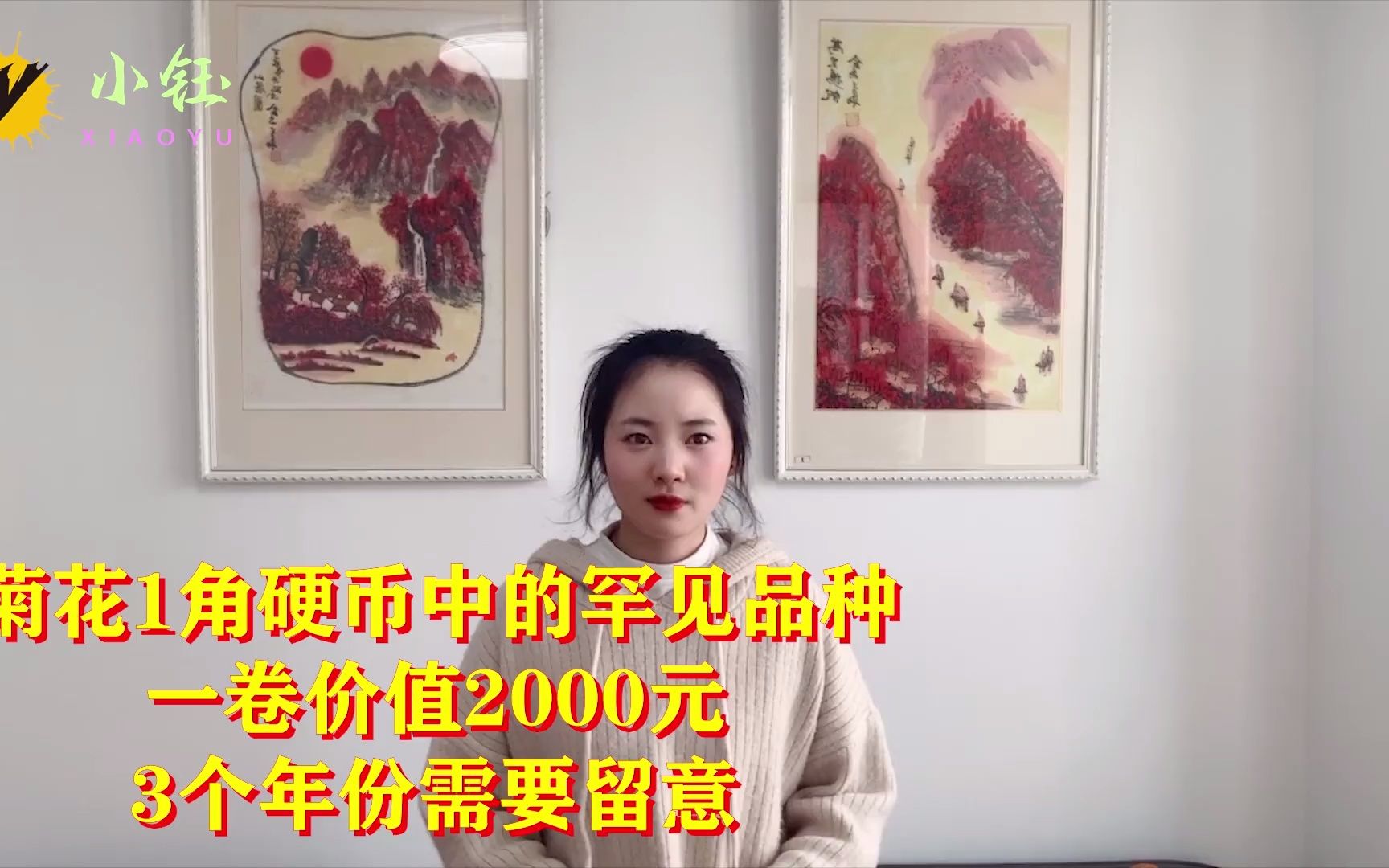 菊花1角硬币中的罕见品种,一卷价值2000元,3个年份需要留意