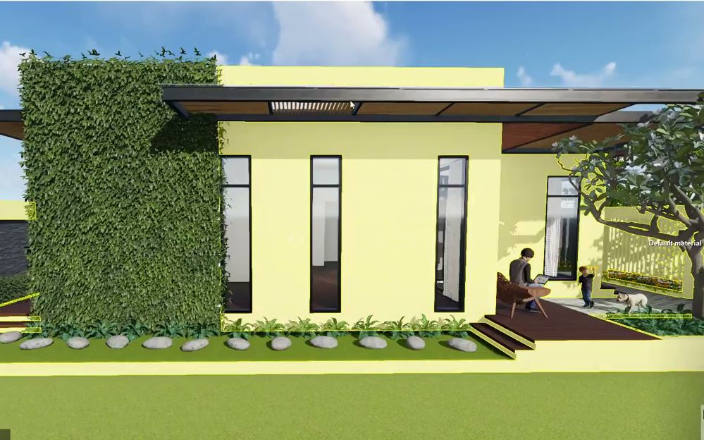 【建築人的干货】如何在建筑物加入外墙树叶效果 LUMION _ Adding ...