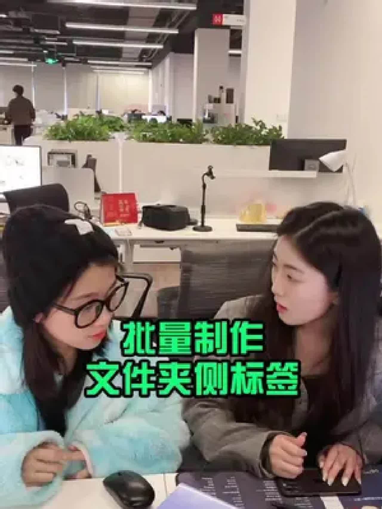批量制作上万个文件夹侧标签!#wps #办公技巧 #表格