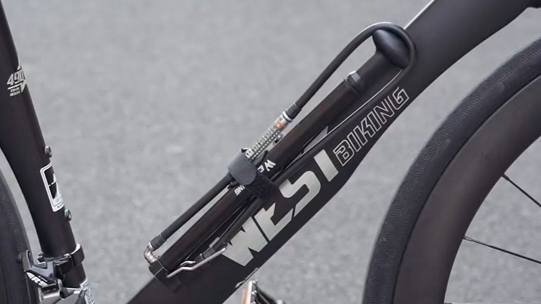 能放在自行车上的 西骑者高压打气筒 可达160psi气压