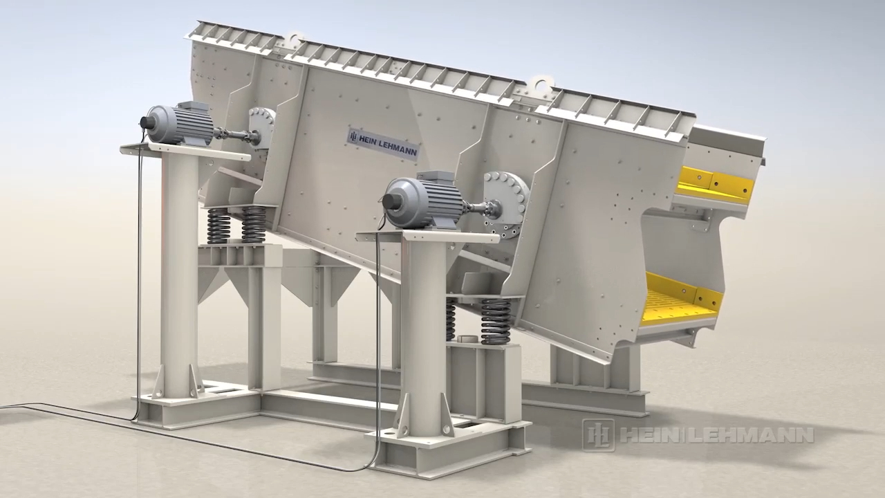 【油管搬运】振动筛3D动画(六)