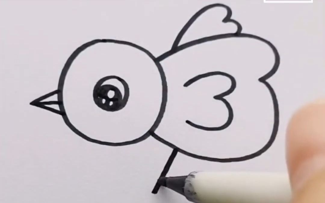【简笔画】儿童简易动物画