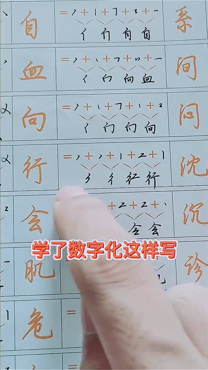 行字怎么样写才好看呢