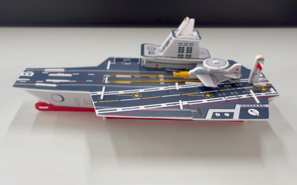 福建号航空母舰模型