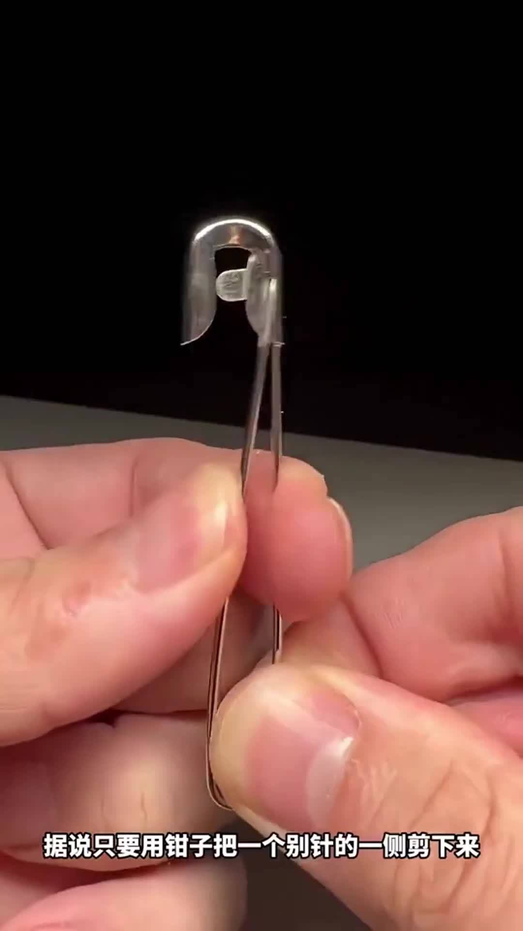 改造别针连电池,自制LED坏灯珠检测器