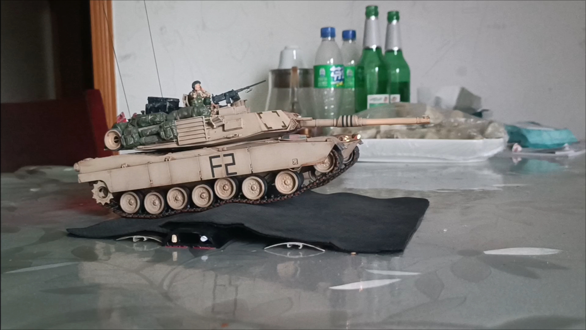 静改动代工M1A2动态测试