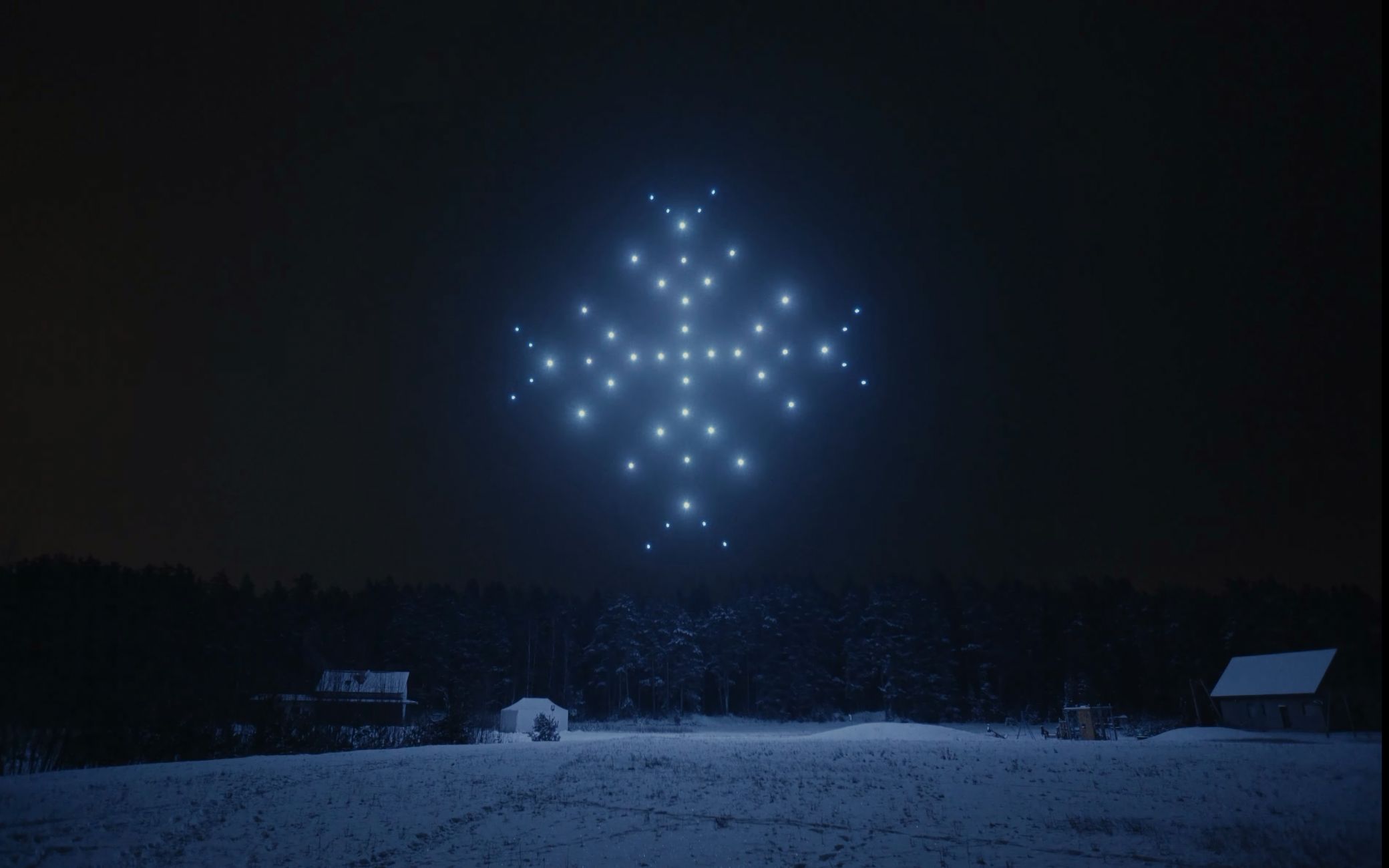 【DroneShowSoftware】以实际速度展示一次由DSS控制的华丽无人机...