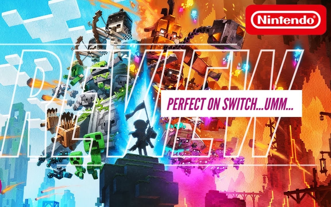 【任天堂】Switch版《我的世界 传奇》游戏测评「SwitchUp」|机翻中字