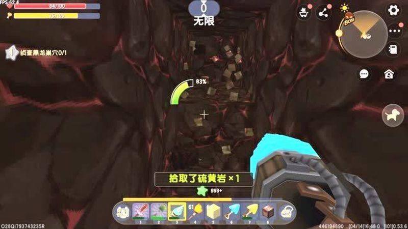迷你世界生存:地下世界寻找材料太难了,小伙伴又不肯帮忙寻找