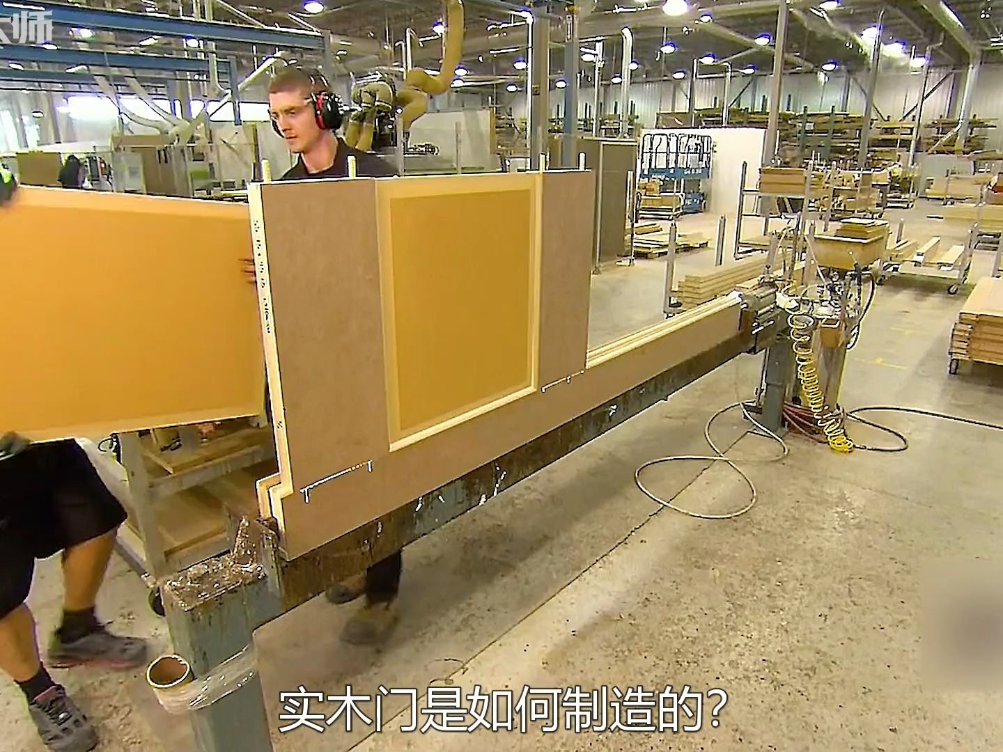 实木门的制造全过程,全程不用一颗钉子,健康高端上档次