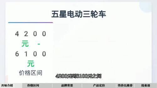 五星电动三轮车价格大揭秘!最低仅需这个数就能开回家