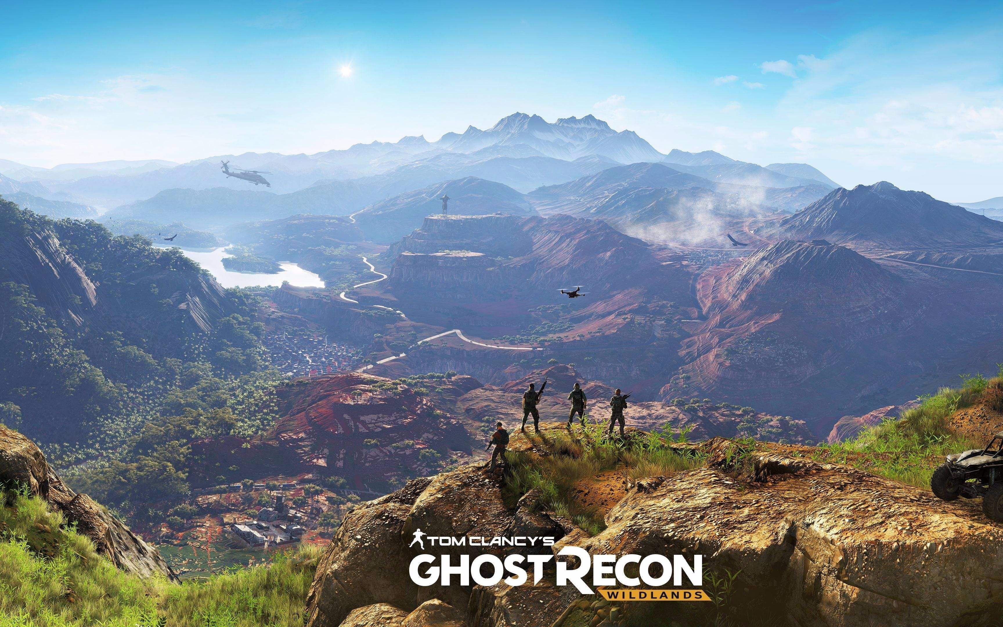 【幽灵行动:荒野】为了进入一个据点,偷了两架飞机