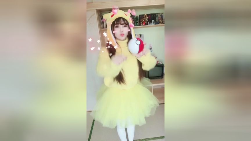 一只皮卡丘跳舞萌到犯规