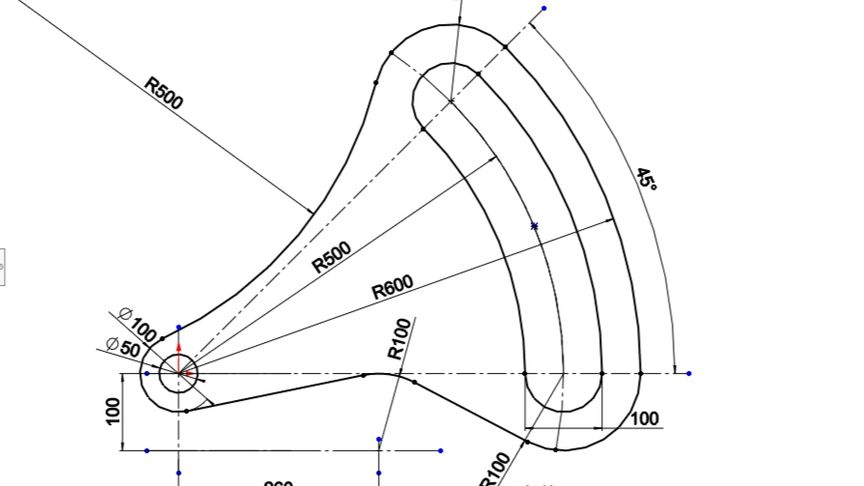 【SolidWorks教程】.SolidWorks切线与圆弧槽口的画法及小技巧3.0