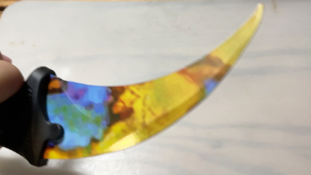 此视频献给我那15个真爱粉(csgo 爪子刀 表面淬火 建议购买没开刃的)