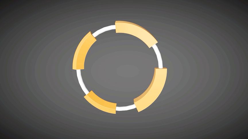 C4D小动画-物件旋转动画