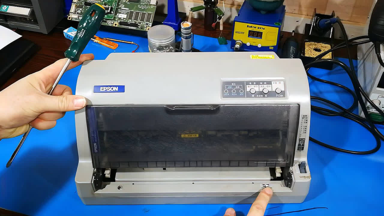 爱普生630打印机,大保养.