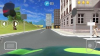 驾驶学校3D 第三张Map (新图体验结束了~)Level 24(Exam)开着开着就...