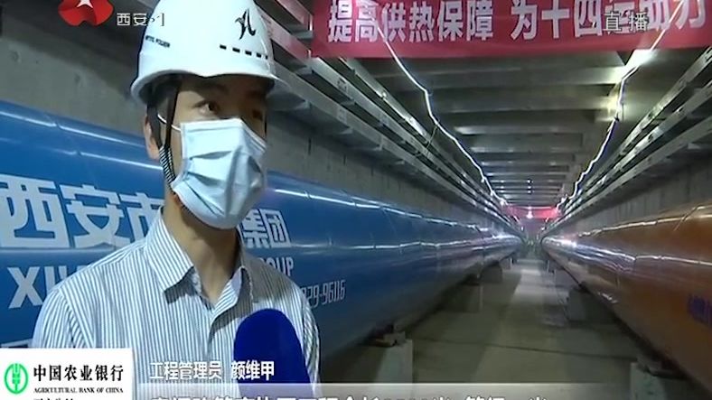 助力十四运,幸福路管廊热网工程稳步推进,确保年底完成施工