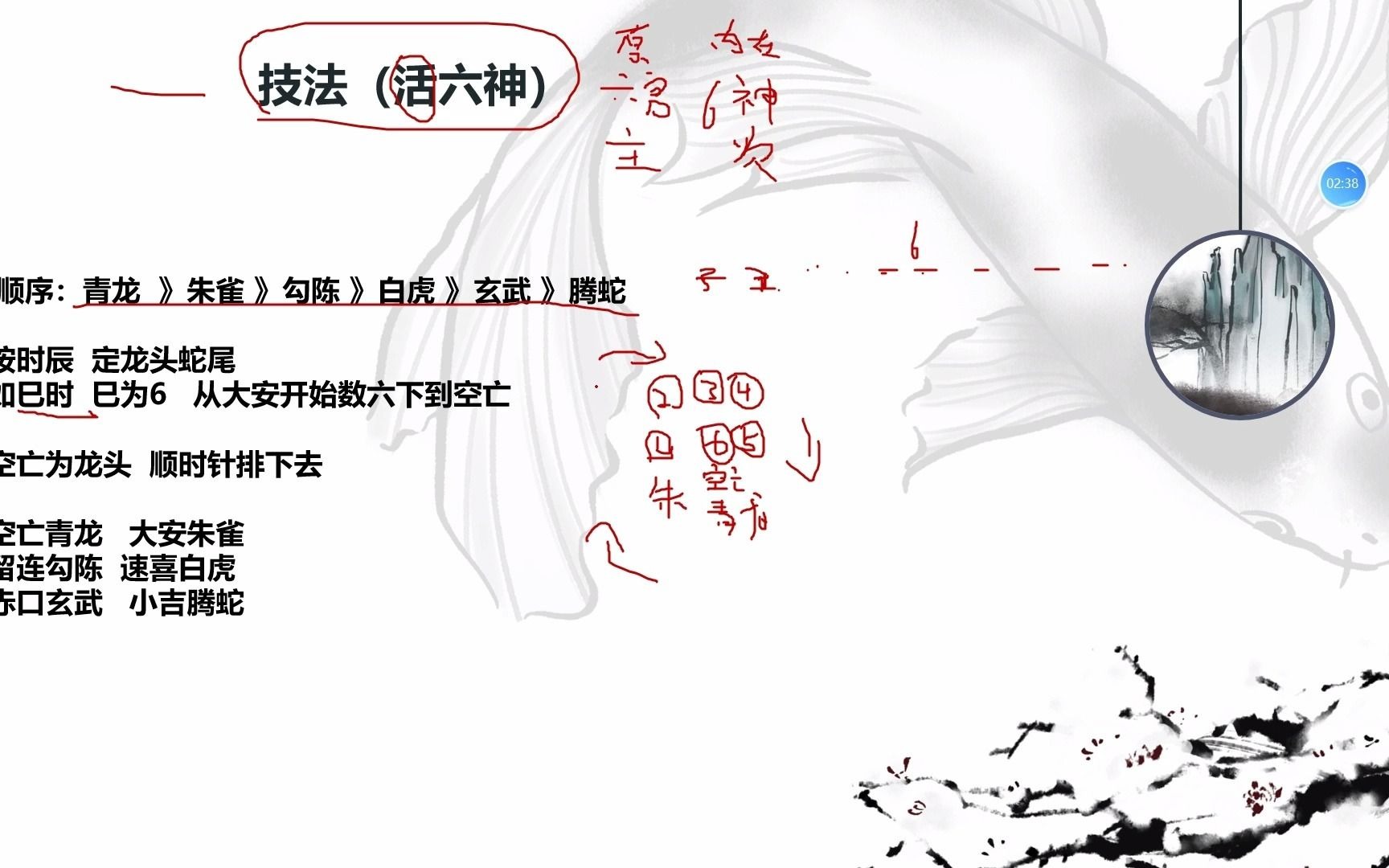 【易经学术分享】——{卜术小六壬} 小六壬技法 · 活六神