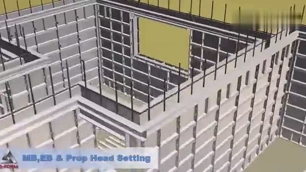 建筑工程铝合金模板大概施工过程