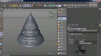 C4D R16速成基础视频教程 82 雕刻工具 2 对称,图章。拓印