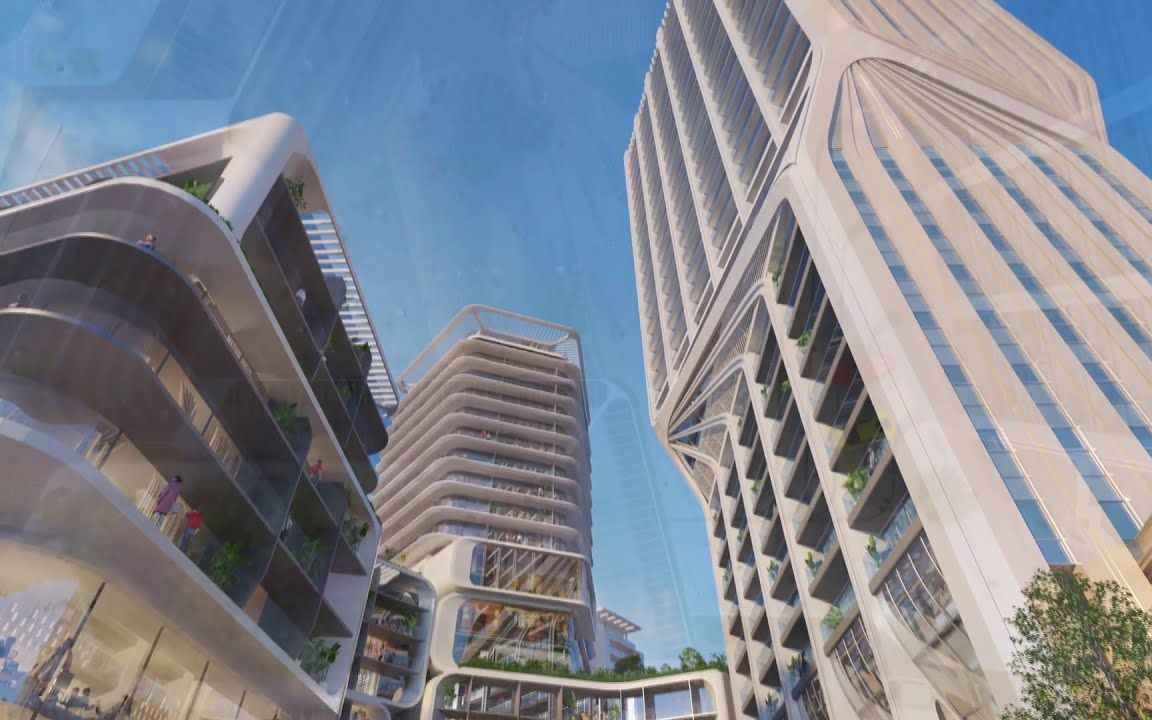 扎哈·哈迪德建筑师事务所设计的马耳他水星塔