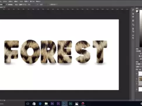 PS制作毛茸茸的卡通文字(下)【Photoshop 教程】