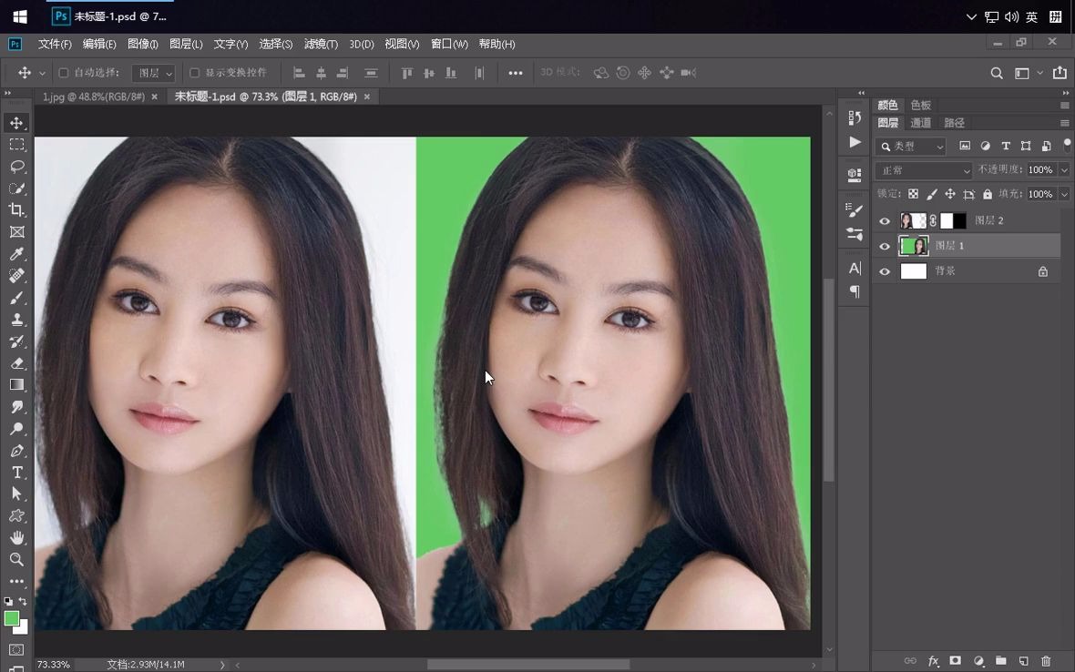 Ps抠头发 一学就会的PS抠图抠人物技巧