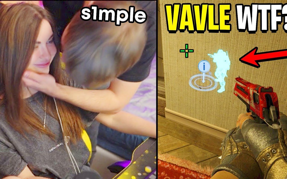 【vLADOPARD】Twitch直播回顾 s1mple吓到女朋友,利用标记功能...