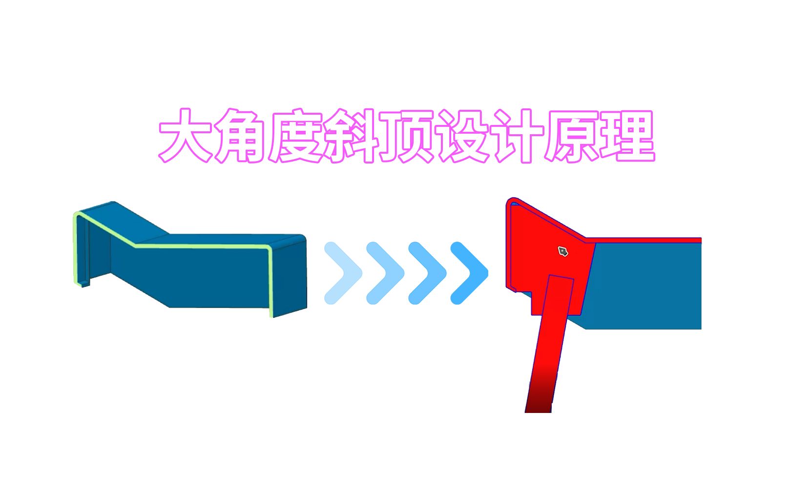 揭秘大角度斜顶设计思维,结构稳定可靠,模具设计师必备收藏!