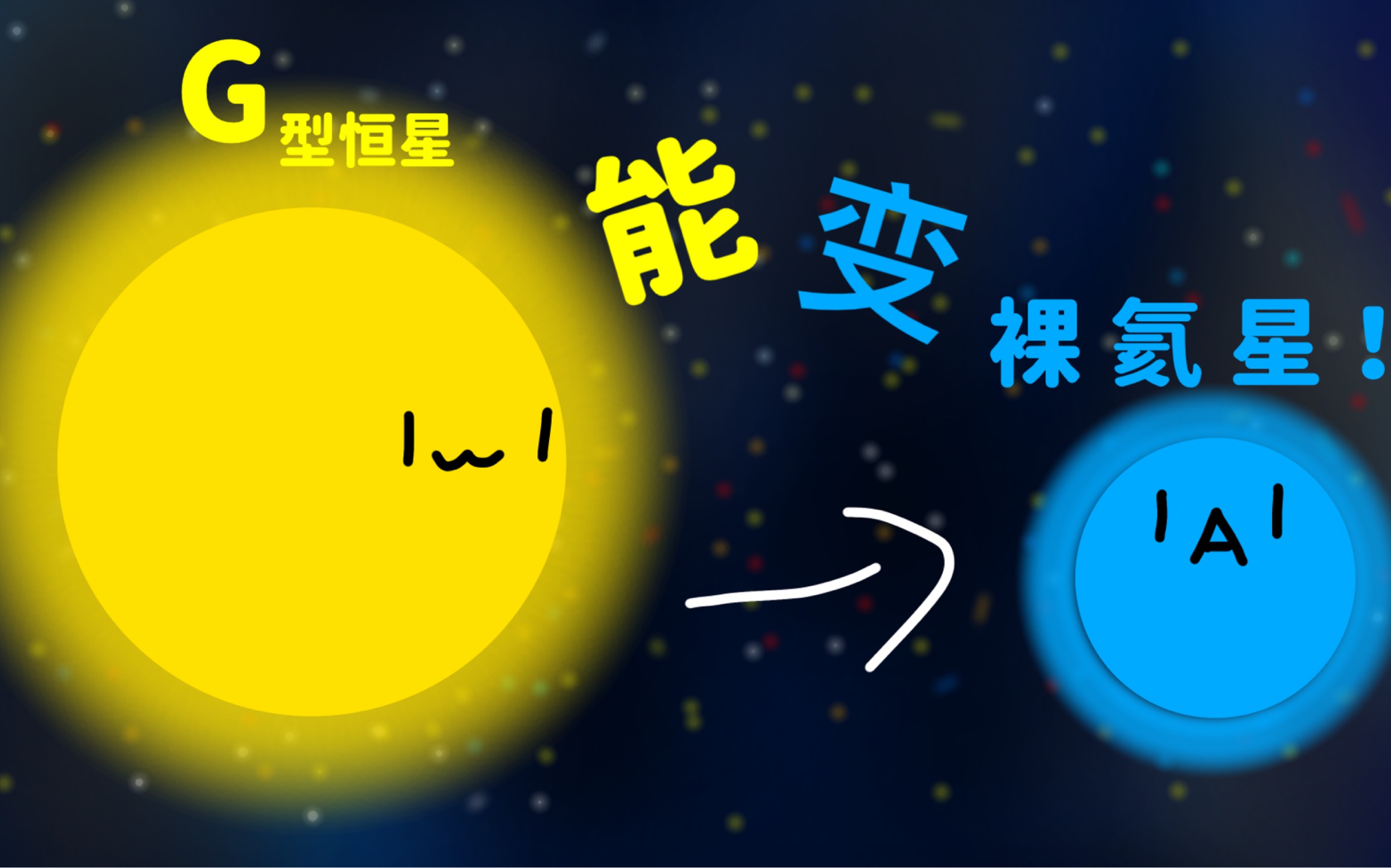 G型恒星的生命历程(能变裸氦星)