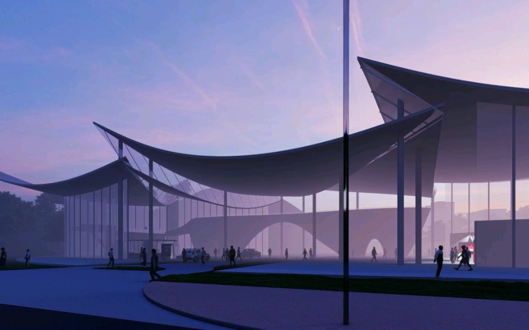 lumion动画|大门设计