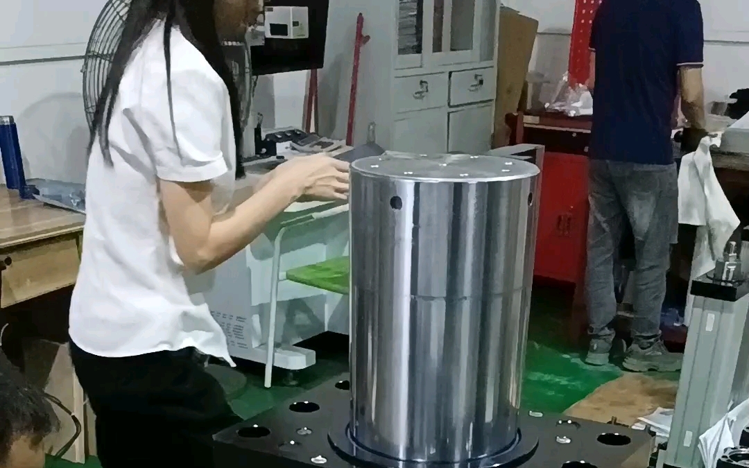 220缸 精密型 伺服电动缸 前法兰安装 钢制 汉江研磨丝杆25.5T推力 ...