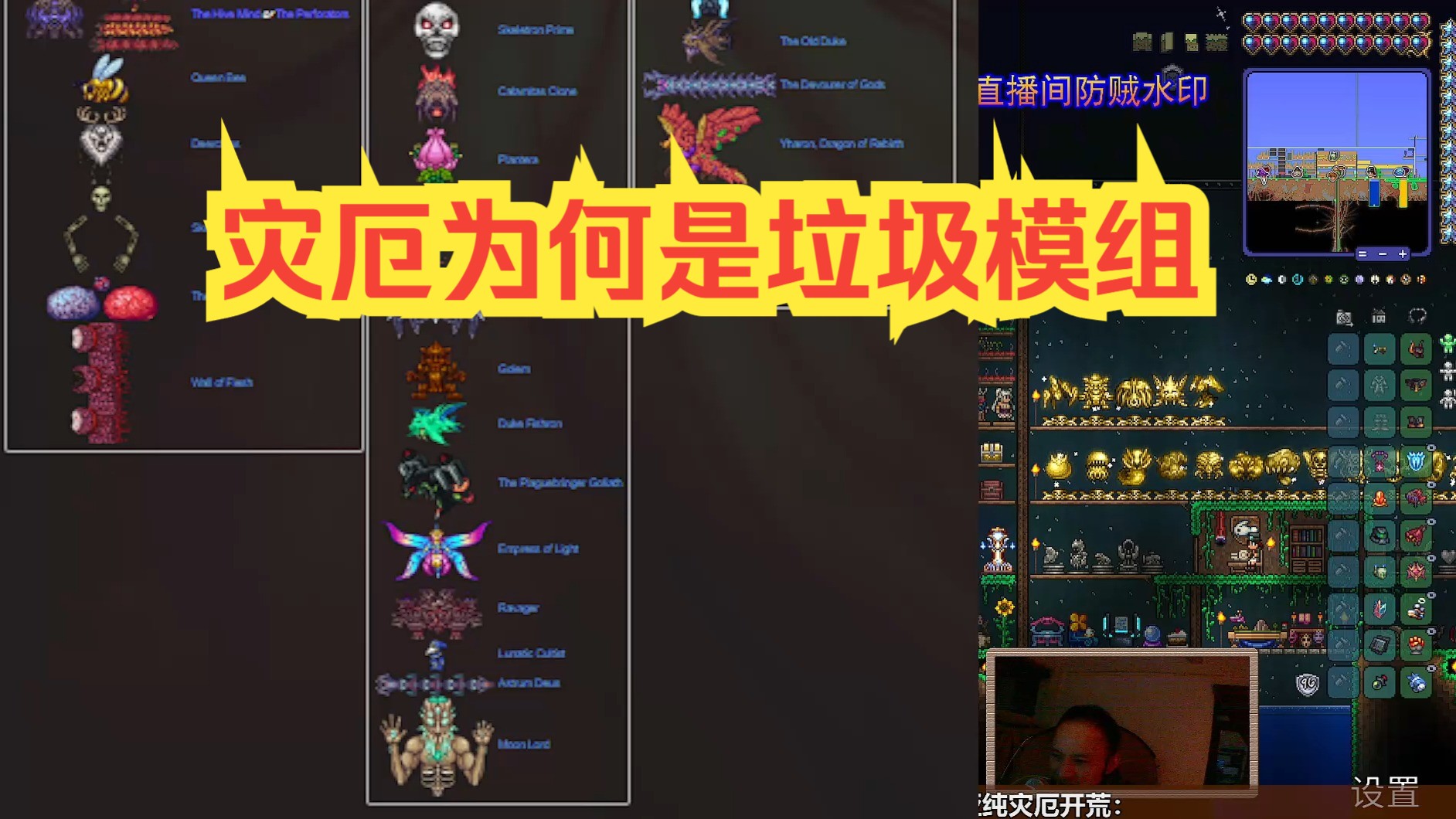 分析给你听听为什么泰拉瑞亚灾厄模组是一个垃圾模组_泰拉瑞亚