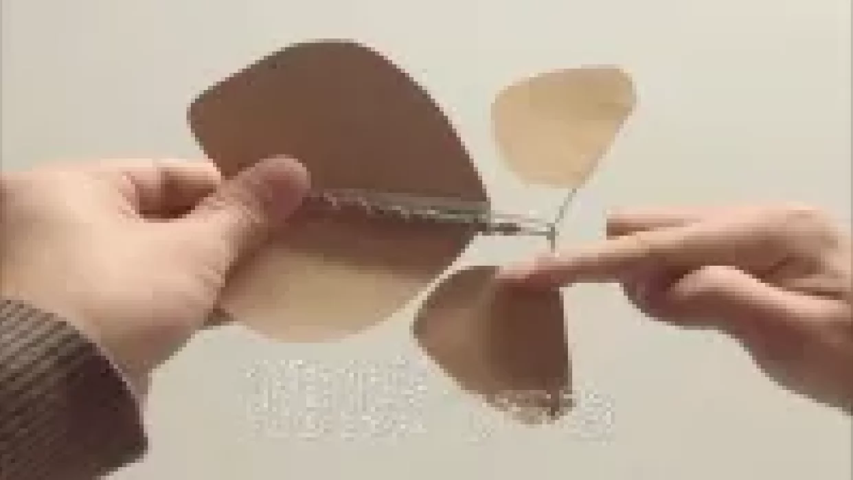 神奇的“蝴蝶”飞行器, 简单有趣! 你知道是什么原理吗? DIY手工