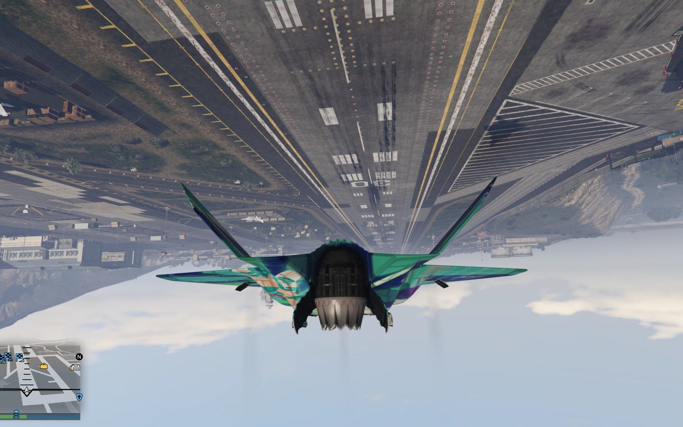 [GTAOL] 夏季dlc的新飞机f160的机动多少有点炫酷(