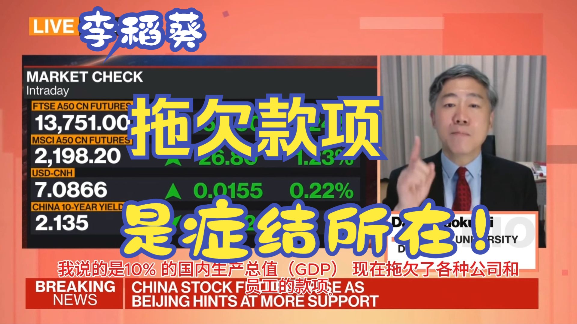 李稻葵:什么促使了政策的转变?(字幕纯享版)