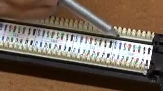 你不会打网络配线架,赶快看看这个标准接线教学视频