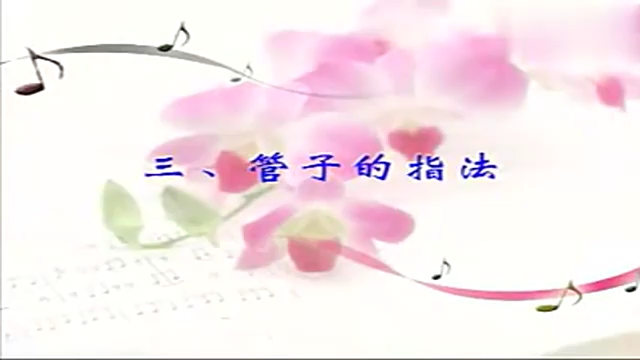胡志厚老师管子教学-演奏指法