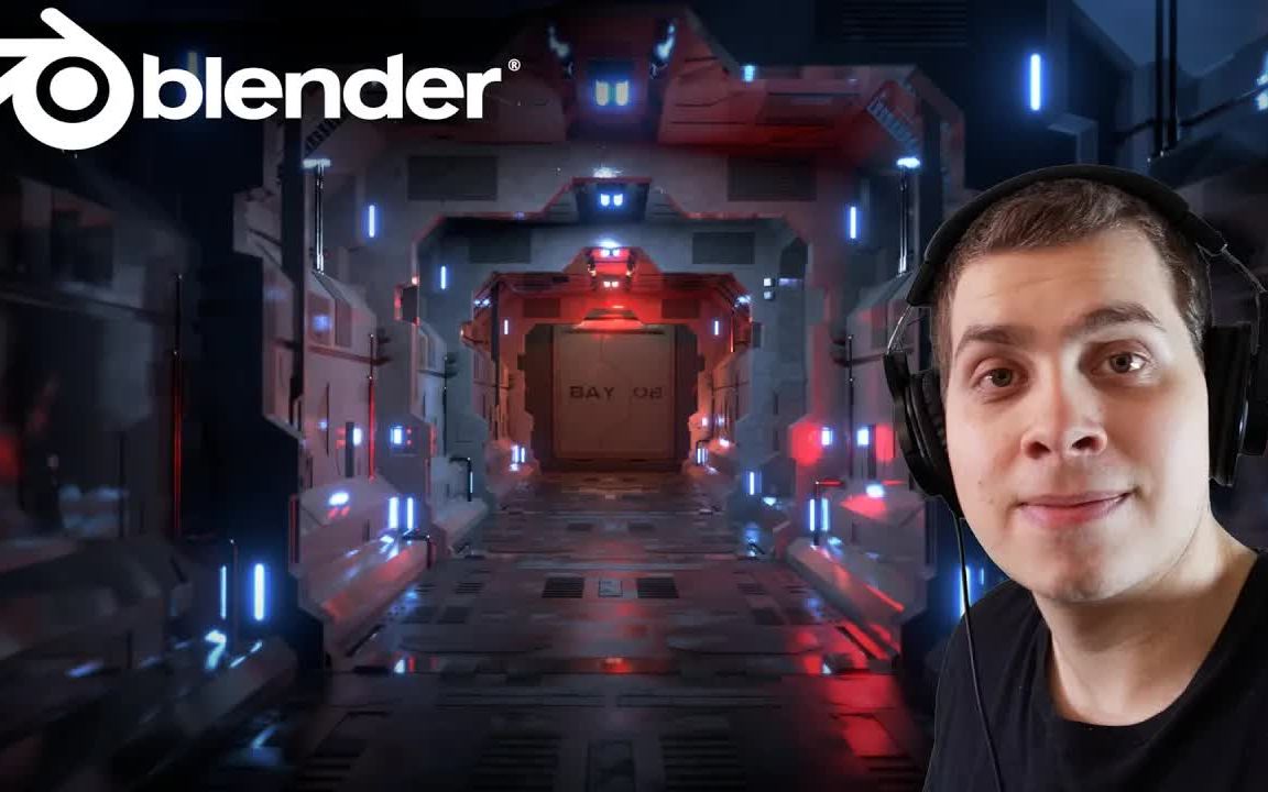 blender 大神教你怎么做这个可换镜头动画 【中文翻译】