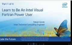 Be an Intel® Visual Fortran Power User