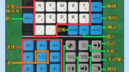 新代系统操作面板详解。 #数控 #数控加工 #数控编程
