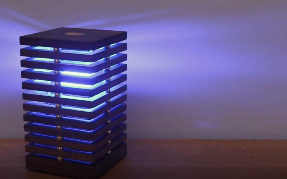 【创意灯饰】如何利用木材制作创意LED台灯(我们不缺创意,缺的是...