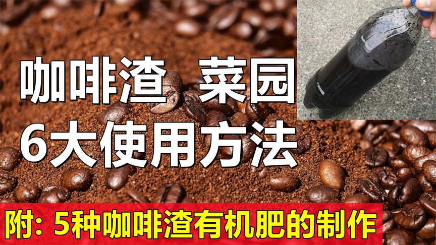 咖啡渣对种菜的6大应用, 注意事项, 5种咖啡渣有机肥的制作
