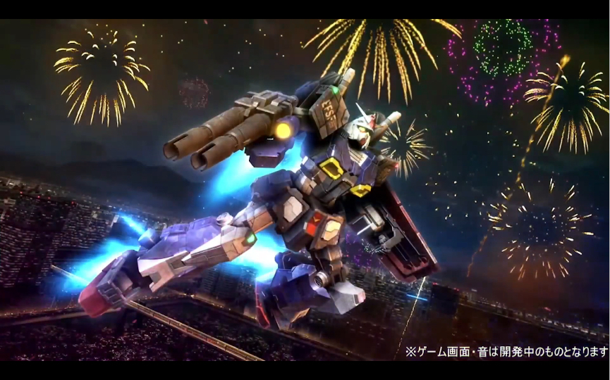 手游『高达UCE』3月极限定RX-78F00 HMT 高机动型高达技能动画