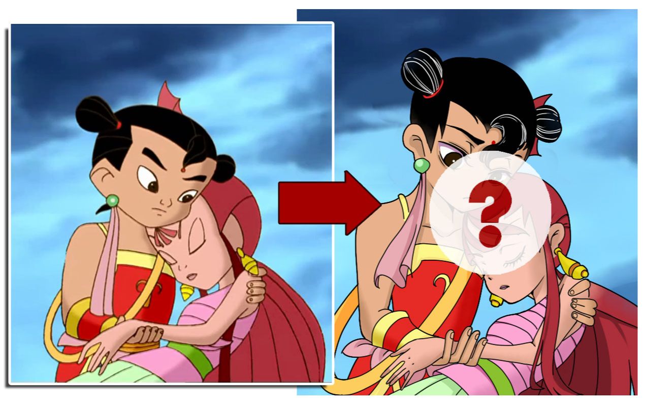 【哪吒传奇】用自己的画风画童年回忆的分镜①——当年以为是友情的...